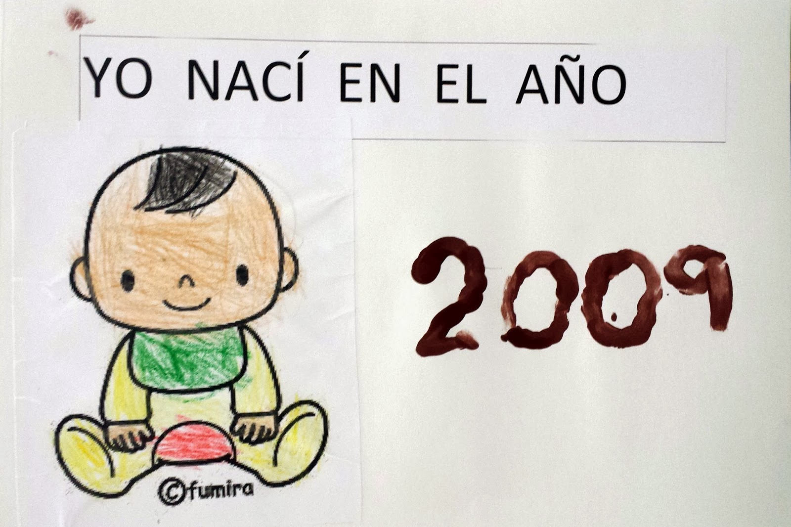 Nuestros pequeños y grandes pasos: Los números de mi vida: el año en ...