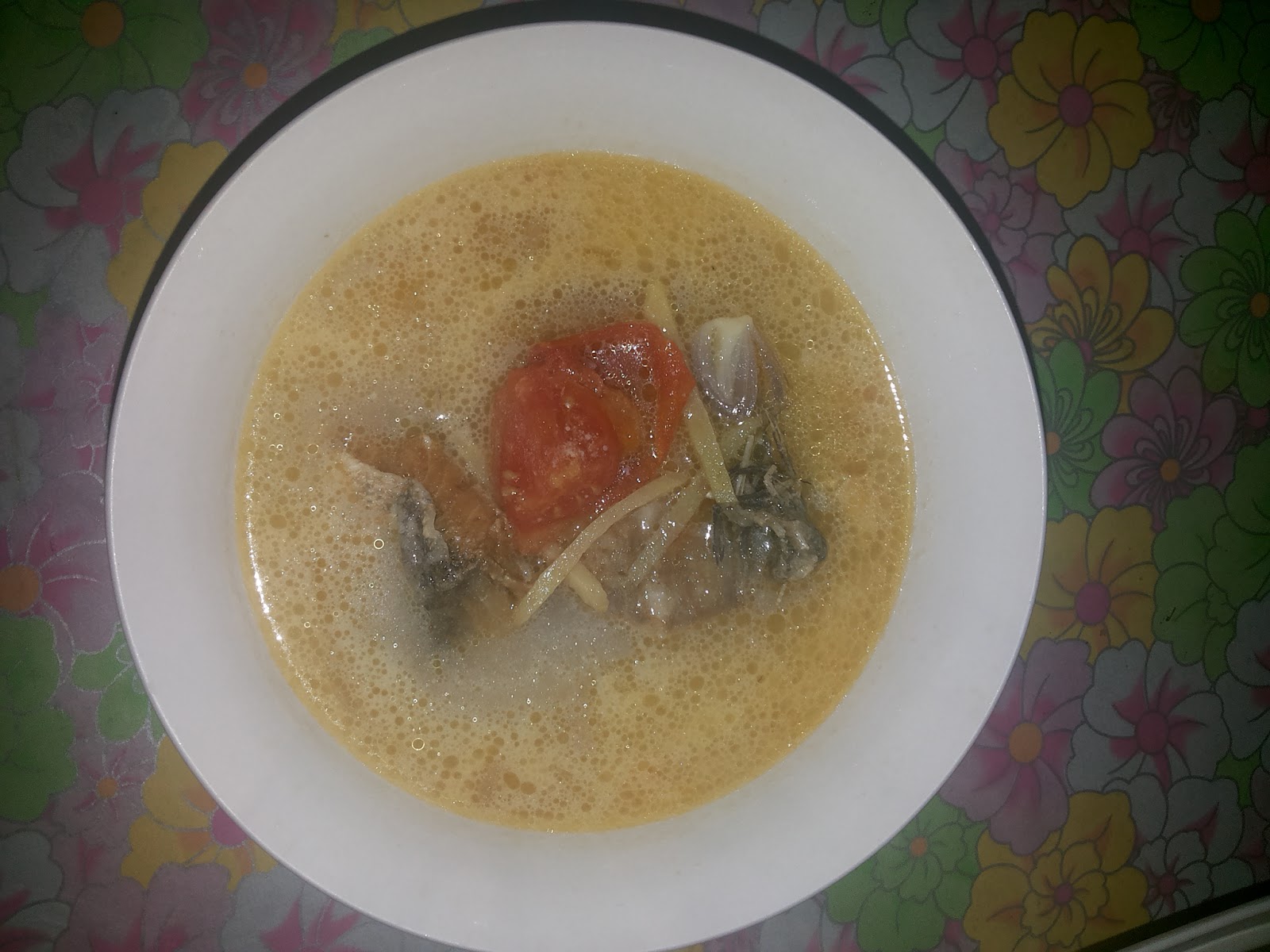 Koleksi Sulaman Aries: Sup Ham Choi Ikan