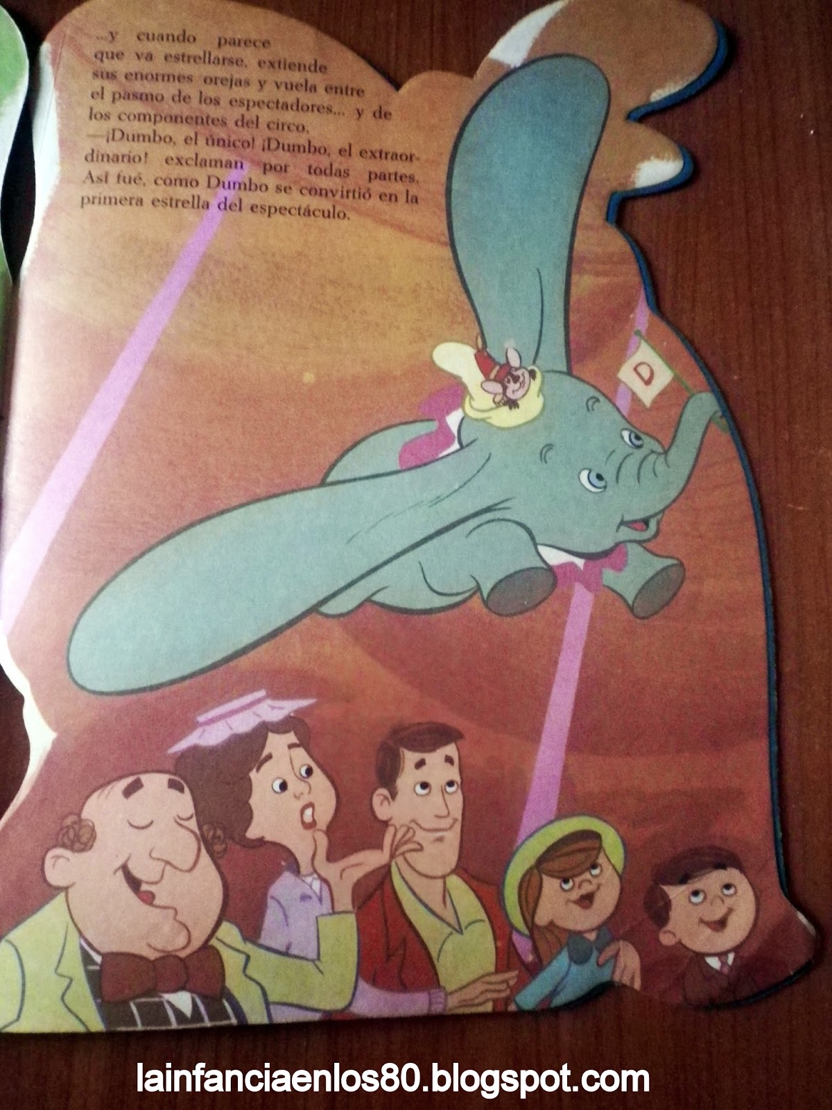 Cuento de Dumbo, de Walt Disney