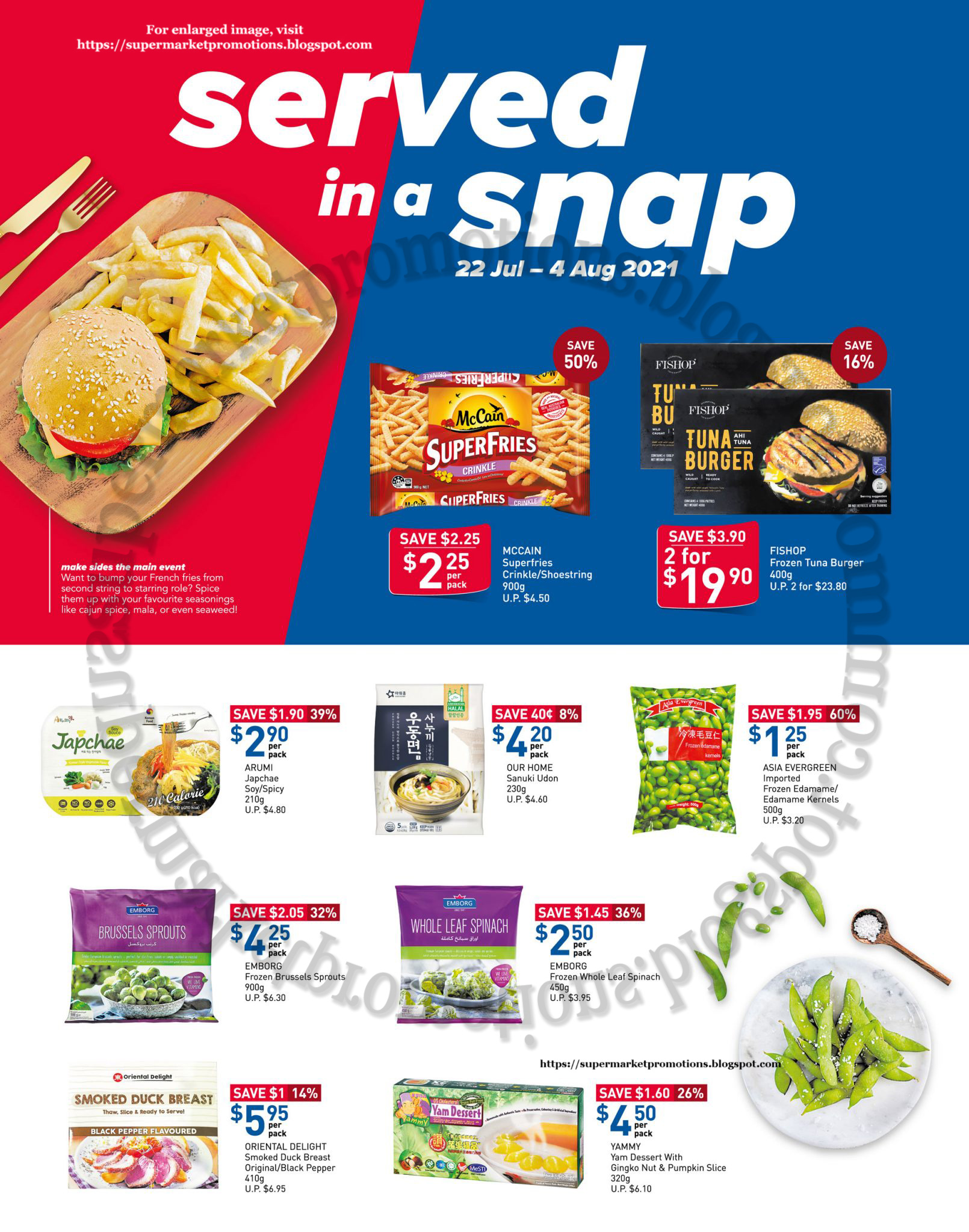 NTUC FairPrice Served In A Snap Promotion 22 July - 04 August 2021 ...