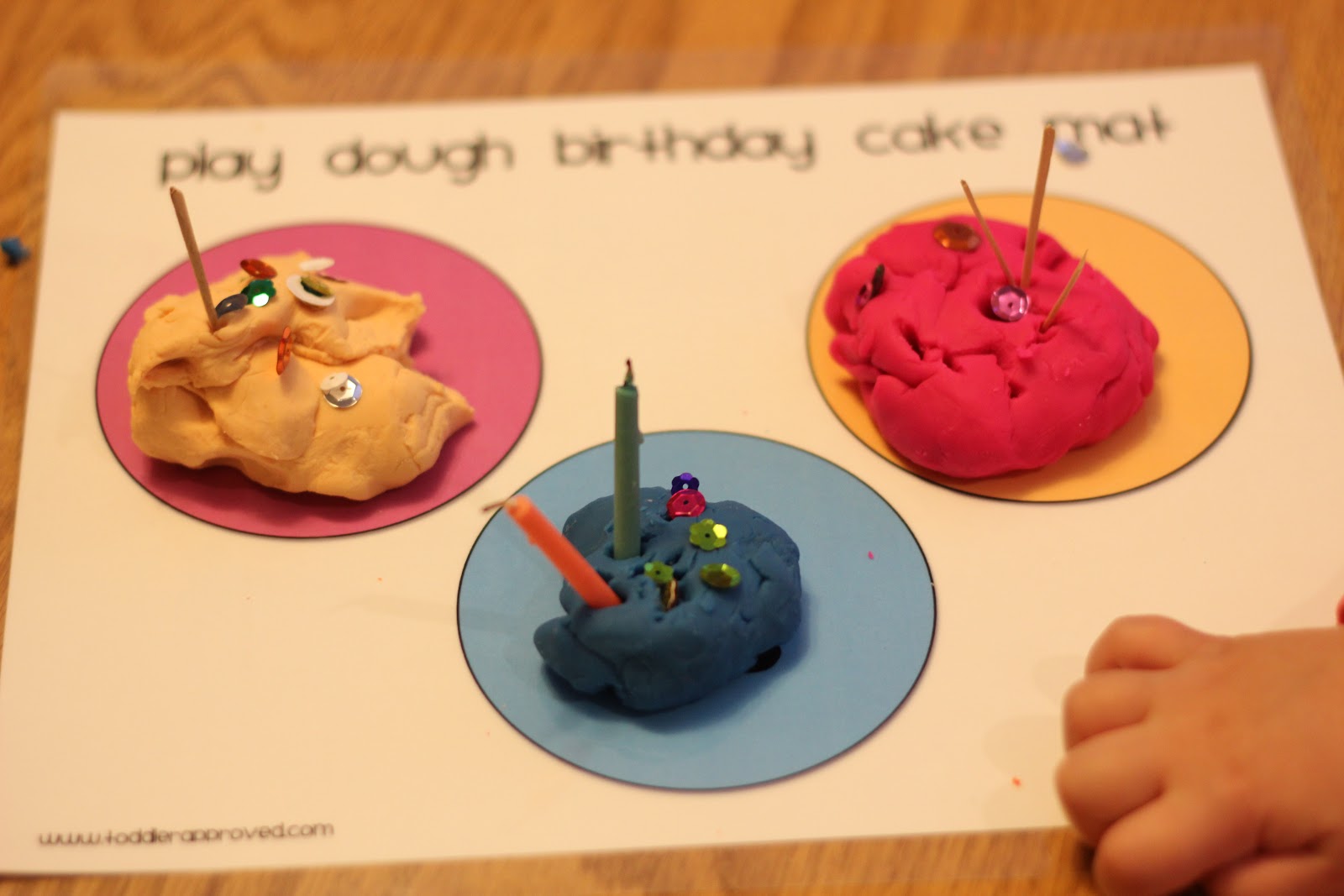 Toddler Approved!: Birthday Cake Crafts & Activities {November BabbaBox}