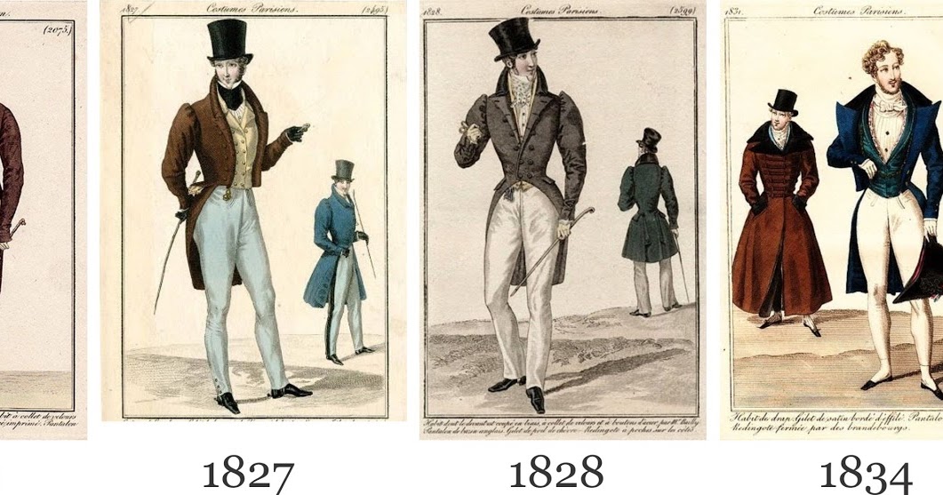 Tras los pasos de Beau Brummell: Atuendo Moda Romántica (de 1820 a 1840)