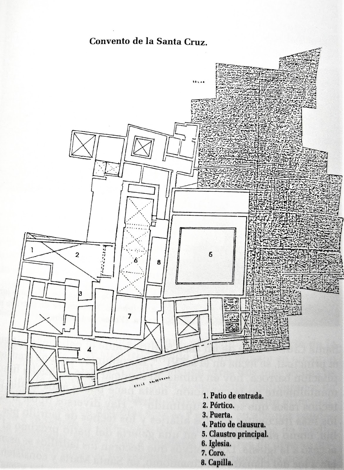 notas cordobesas: CONVENTO DE SANTA CRUZ