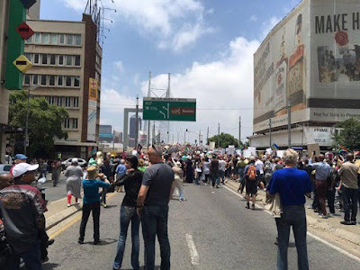 Photos: Zuma must fall protest holding across South African cities