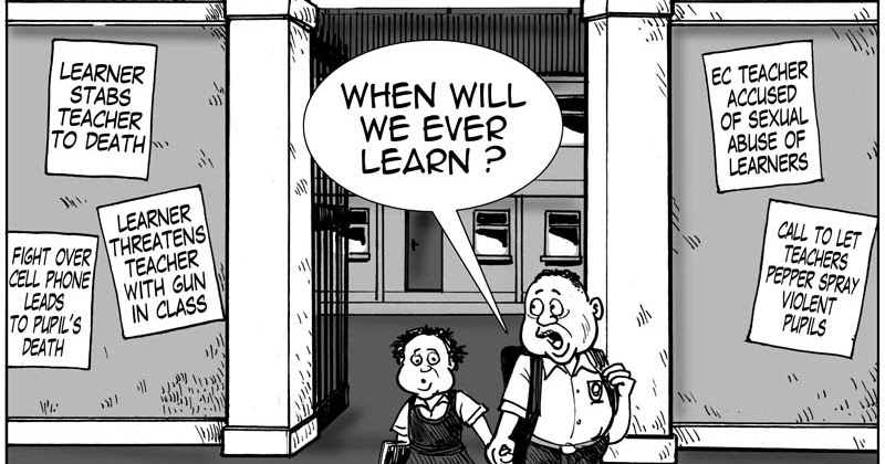 Cartoons by Miles: Hard lessons