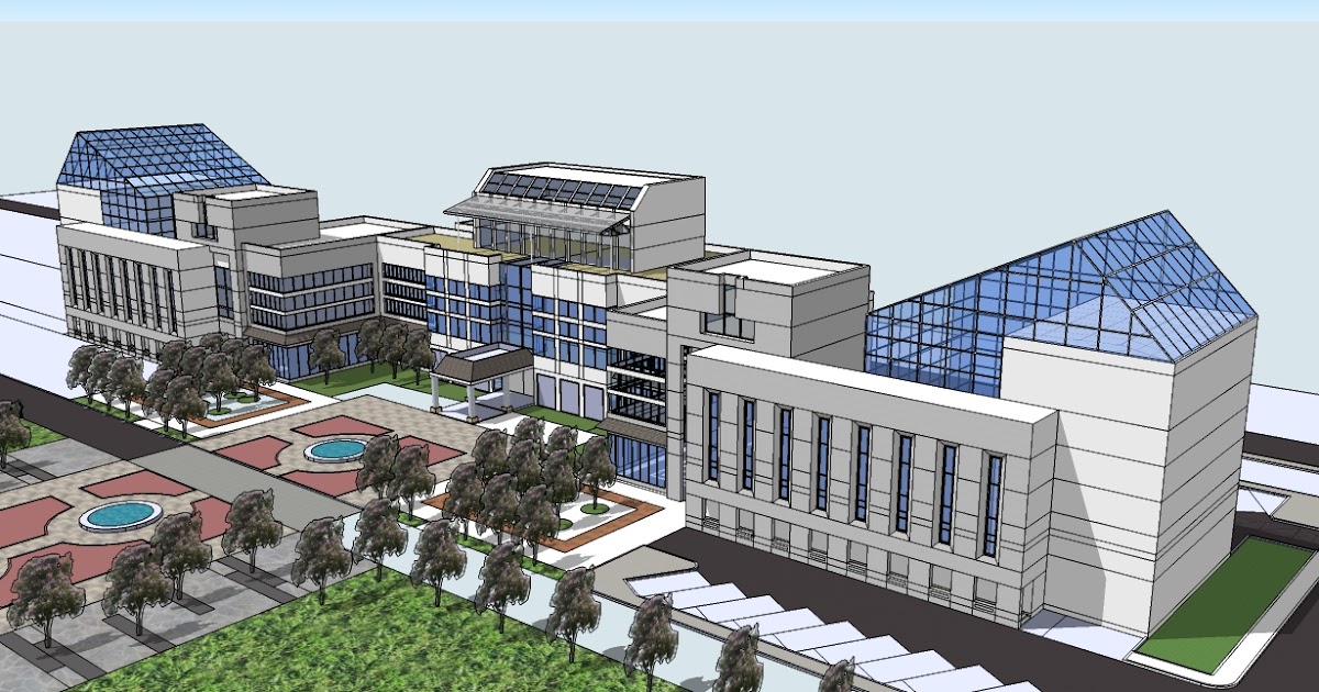 Hospital Design Presentation | Animation Using Sketchup