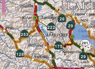 California State Route 222; the unsigned State Highway connecting ...