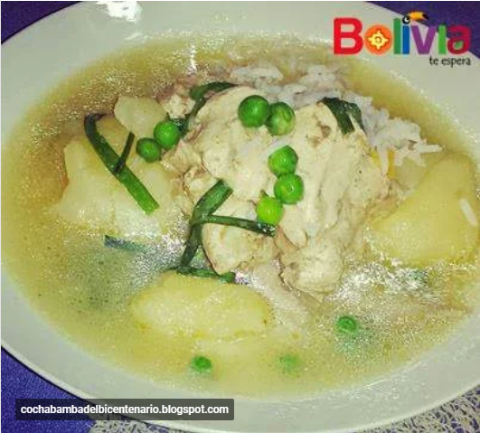 Cochabamba: Recetas tipicas Chanka de pollo