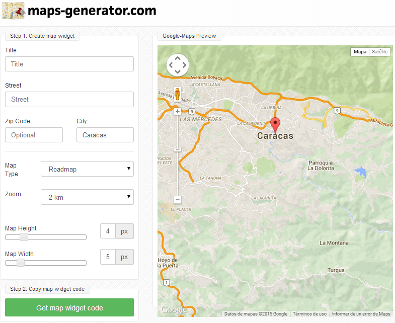 Maps-Generator, Google Maps para tu sitio web ~ Tecnopin - Tu guía de ...