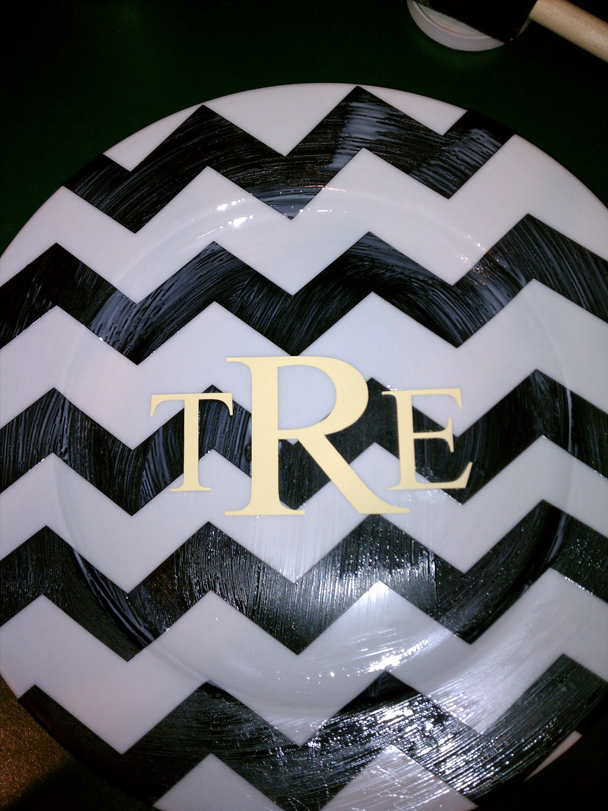 Threads of Fler: Chevron tRe Plate