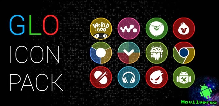 GLO ICON PACK - ICONOS MUY CHULOS PARA TU ANDROID