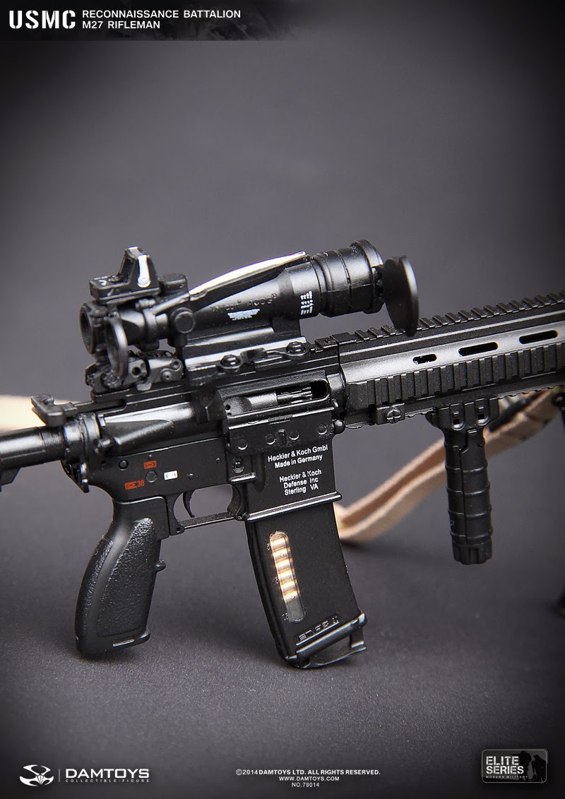toyhaven: Dam Toys Elite Series 1/6 scale USMC Reconnaissance Battalion ...