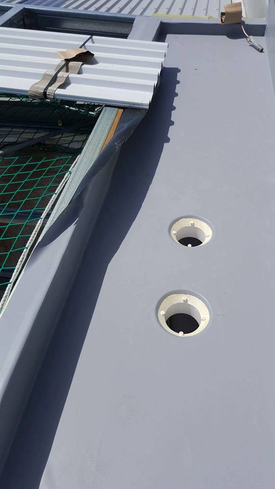 SPectraplan Adhered as Gutter walkable | SOLUSI ATAP