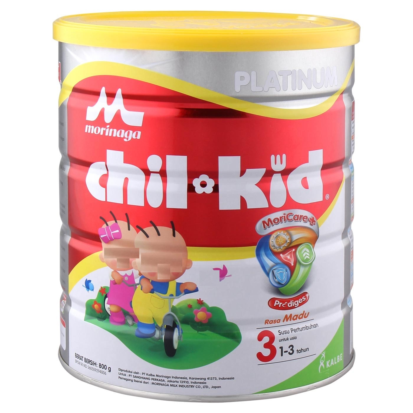 Susu Bubuk Morinaga Chil Kid 3 Platinum Madu 800 GR kaleng - Toko ...