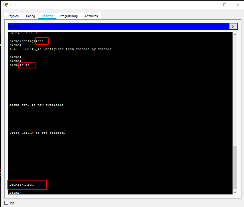 Mengganti Hostname dan membuat banner MOTD Cisco ~ SkywaveNet