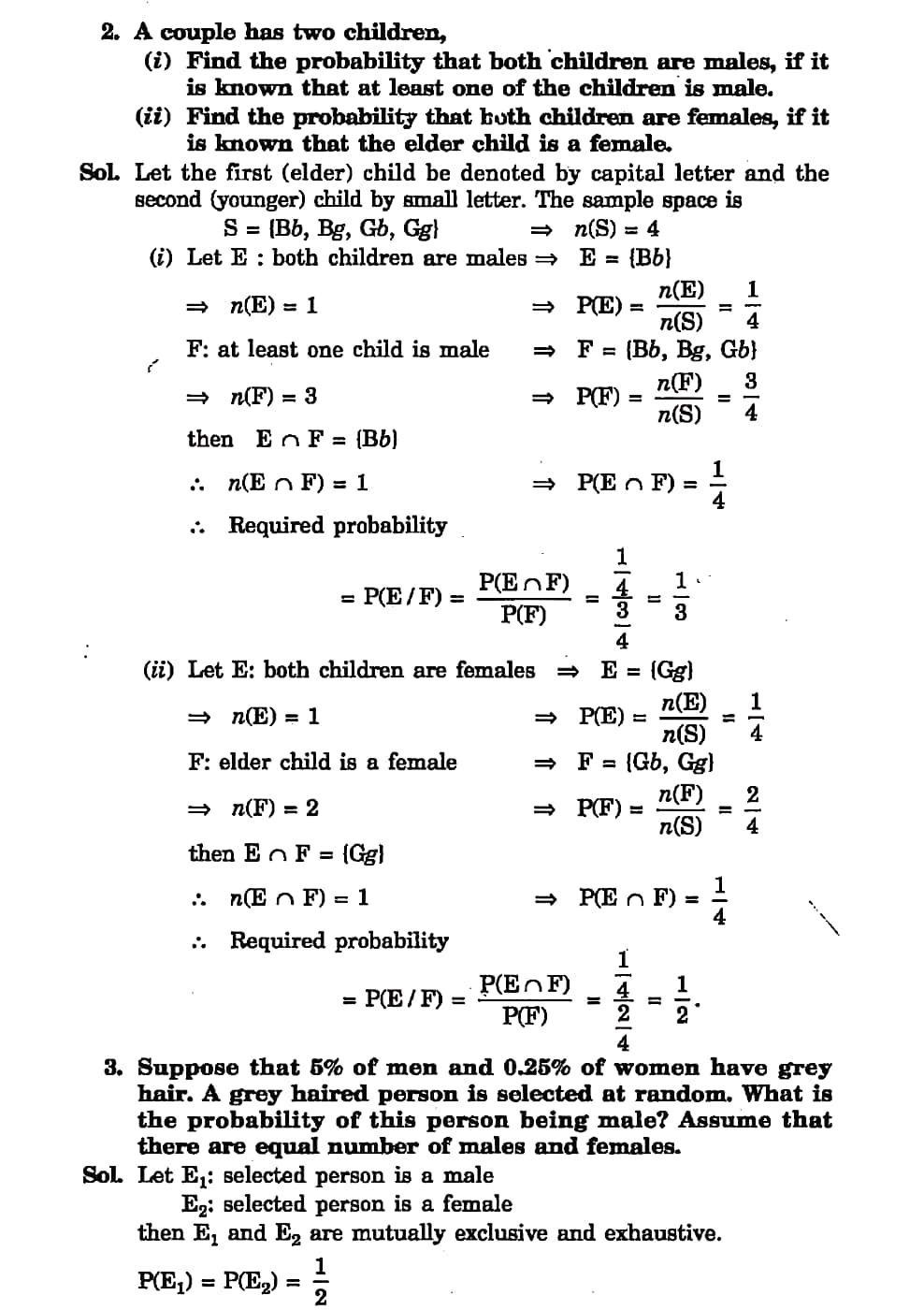 Probability class 12 math - Studypur