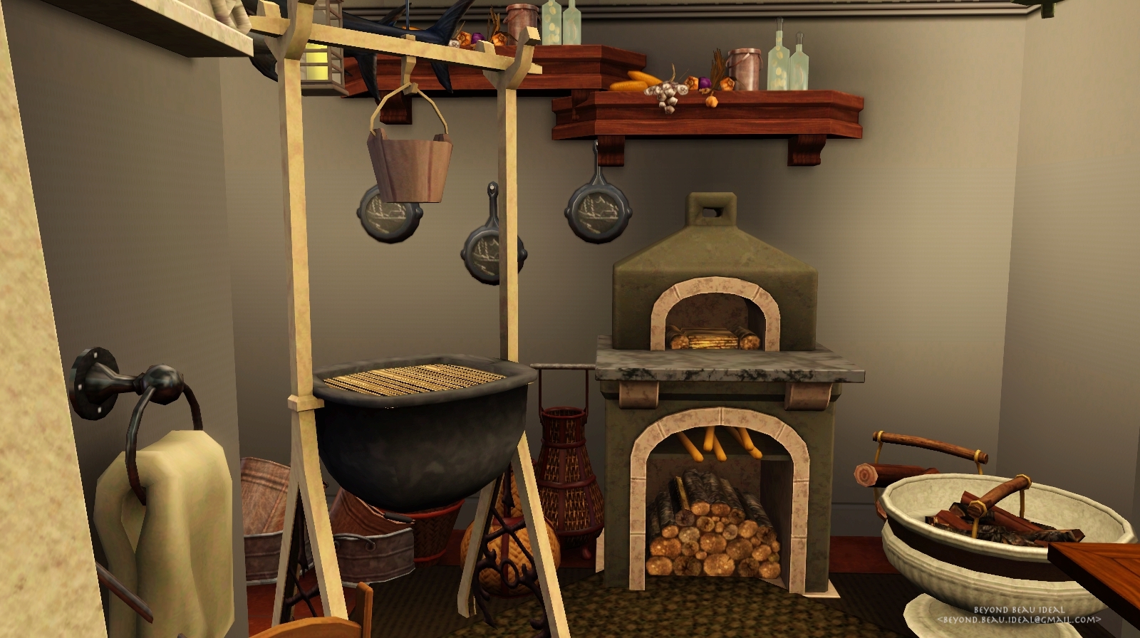 [The Sims 3] Bulter, Cook and Pastry Maid in the Castle 模擬市民三：城堡裡的管家＆廚娘 ...