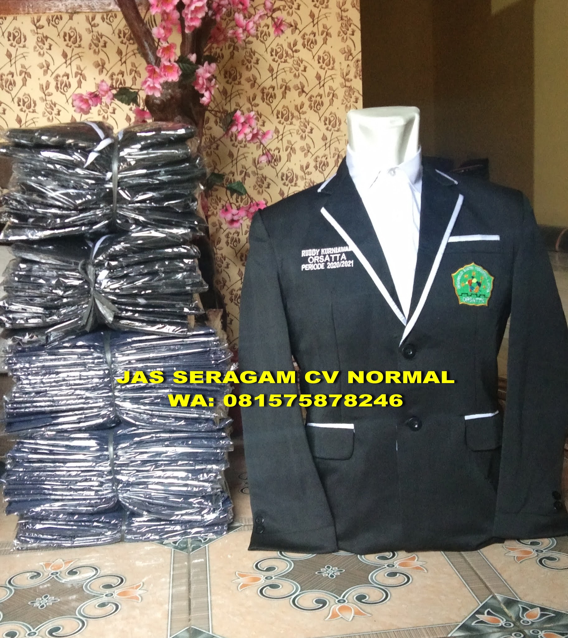 JUAL JAS SERAGAM KAMPUS, UNIVERSITAS MURAH - JUAL JAS ALMAMATER SEKOLAH