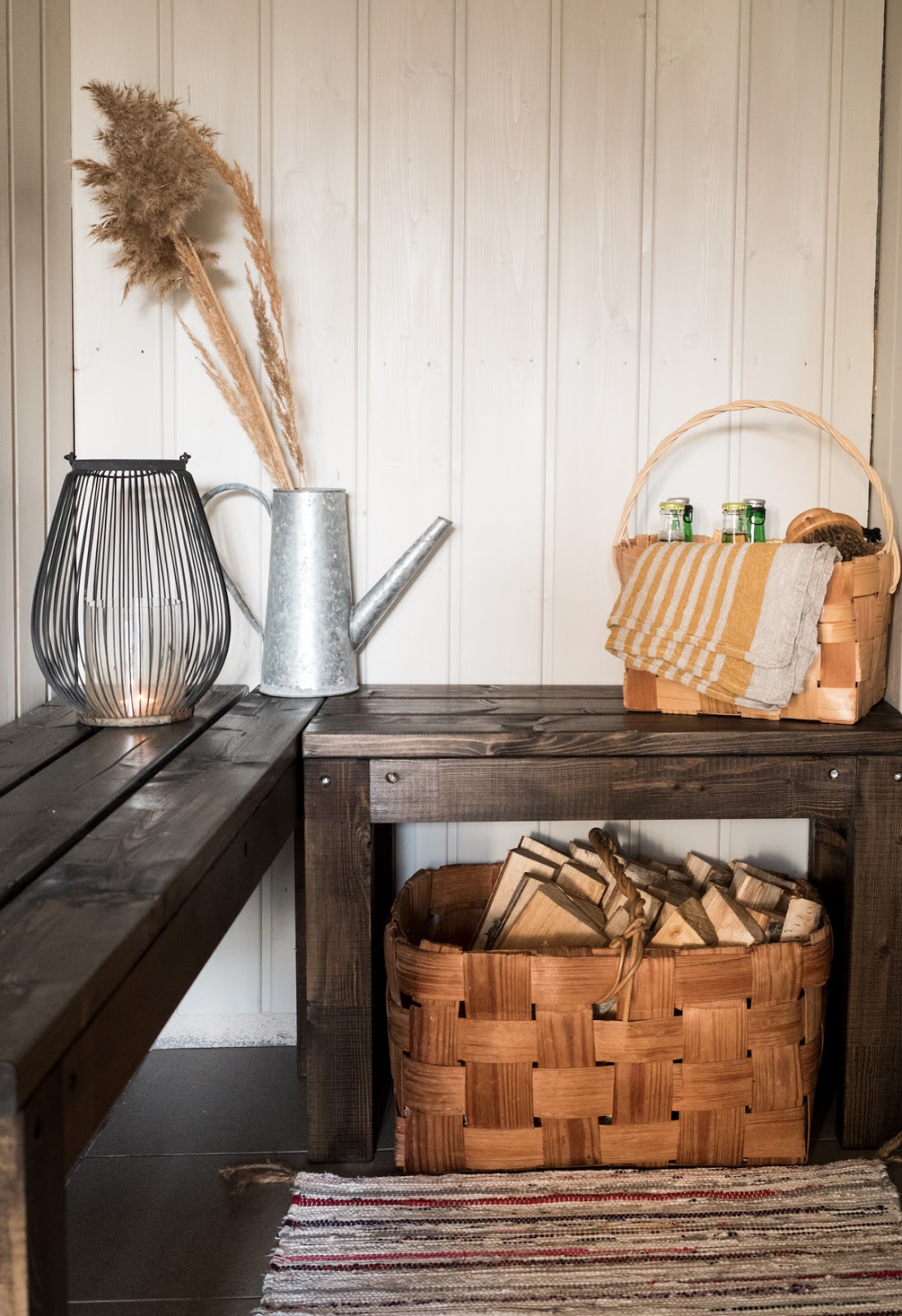 Pihasaunan pukuhuone kuntoon pienellä budjetilla! — Keltainen kahvipannu