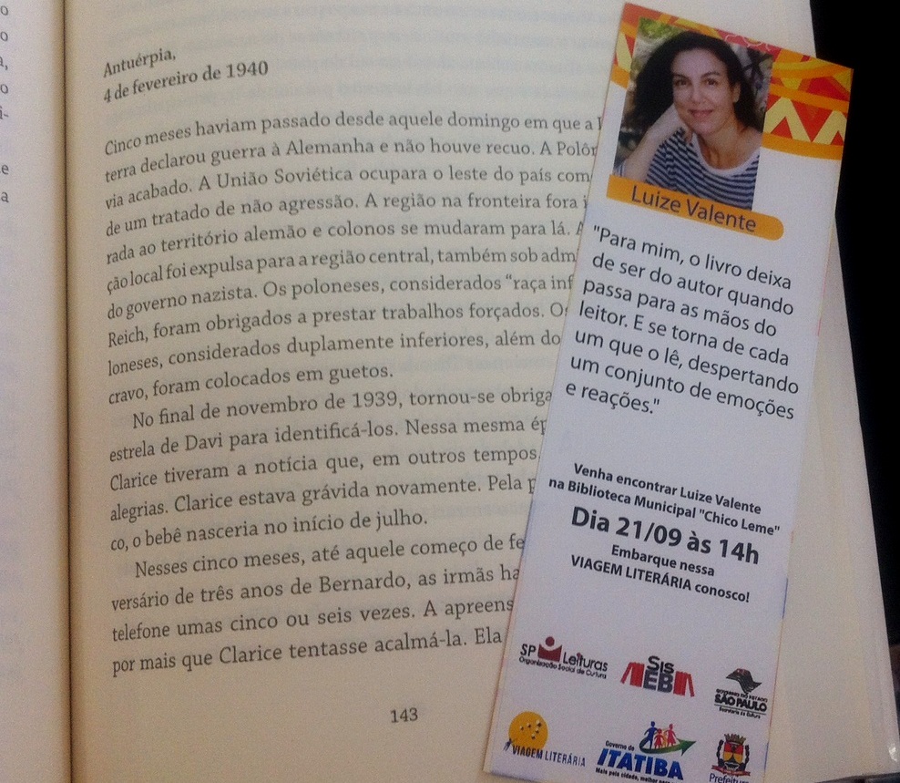 LUIZE VALENTE § Escritora: Eventos