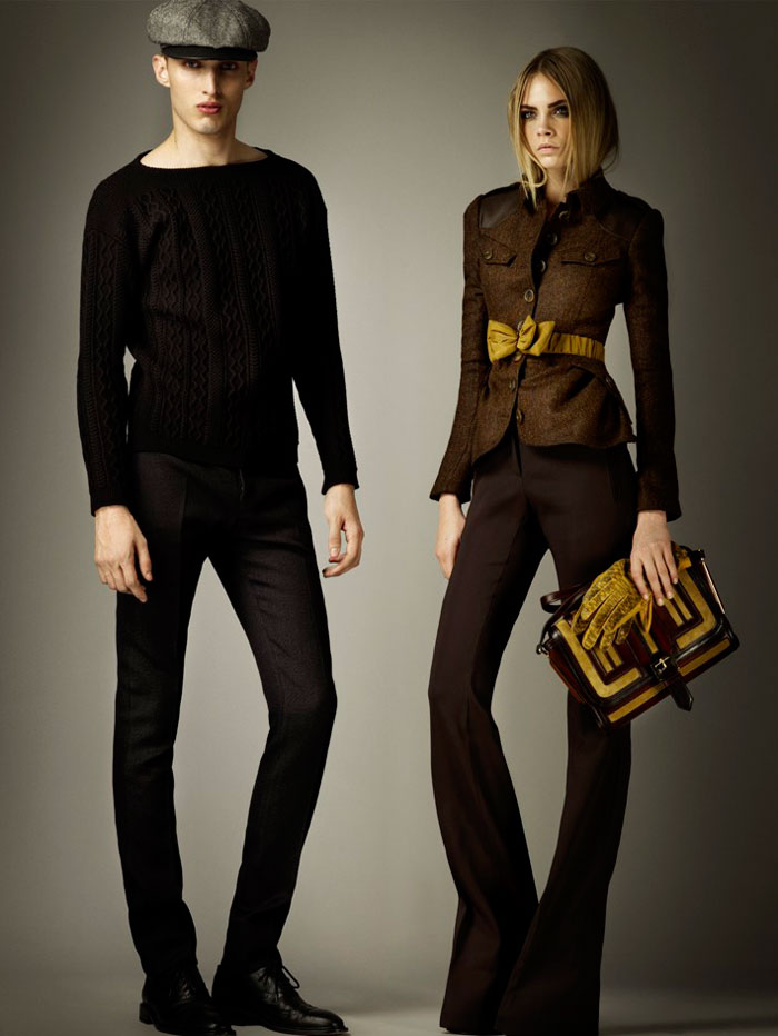 Smartologie: Burberry Pre-Fall 2012 Collection - Model: Cara Delevingne