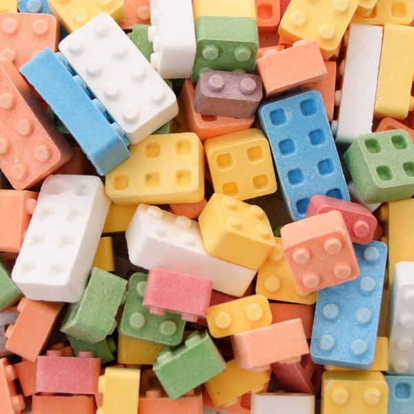 Edible LEGO Bricks