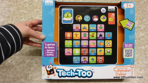Tech-too Alphabet Tablet review - Helpful Mum