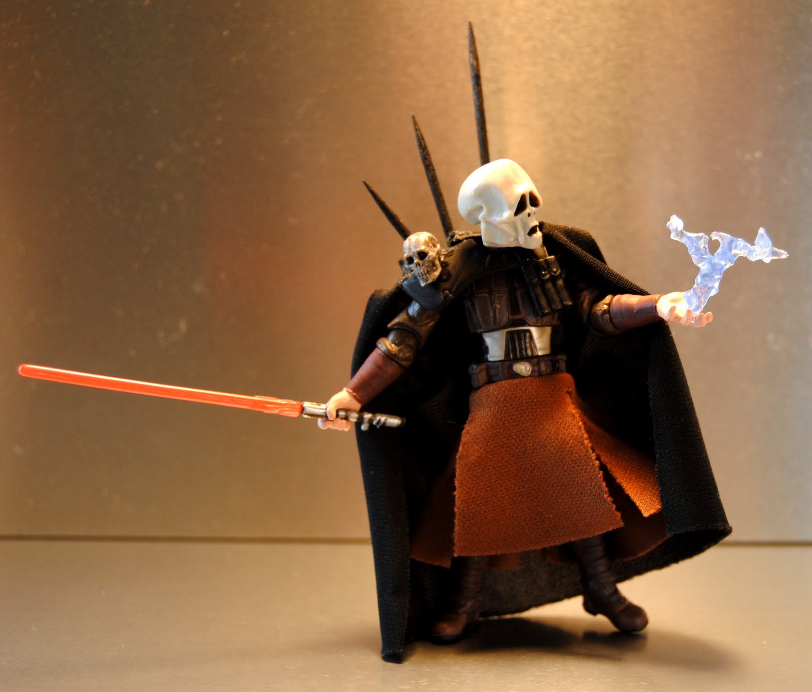 ACTION FIGURE EMPIRE: Custom Sith Lord: Ghostskull18