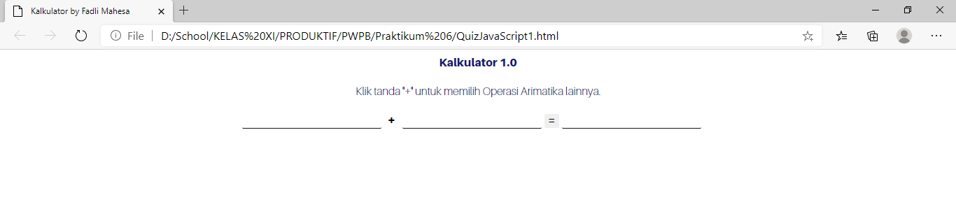 CSS(Form & Video) dan JS Dasar | SADUCO