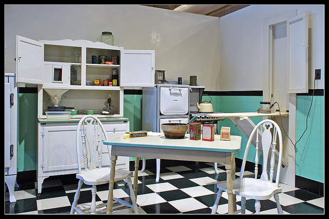 In the Boat With Vivian: A Typical Kitchen of the 1930's