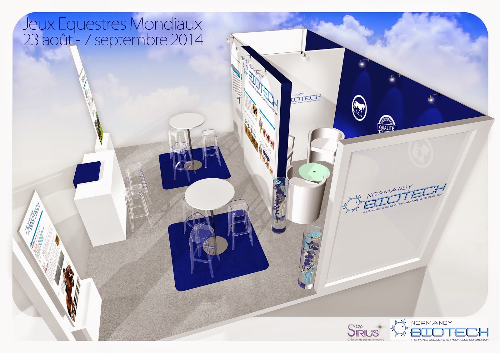 Be-Sirius - Standiste: STAND NORMANDY BIOTECH AU SALON DES JEUX ...