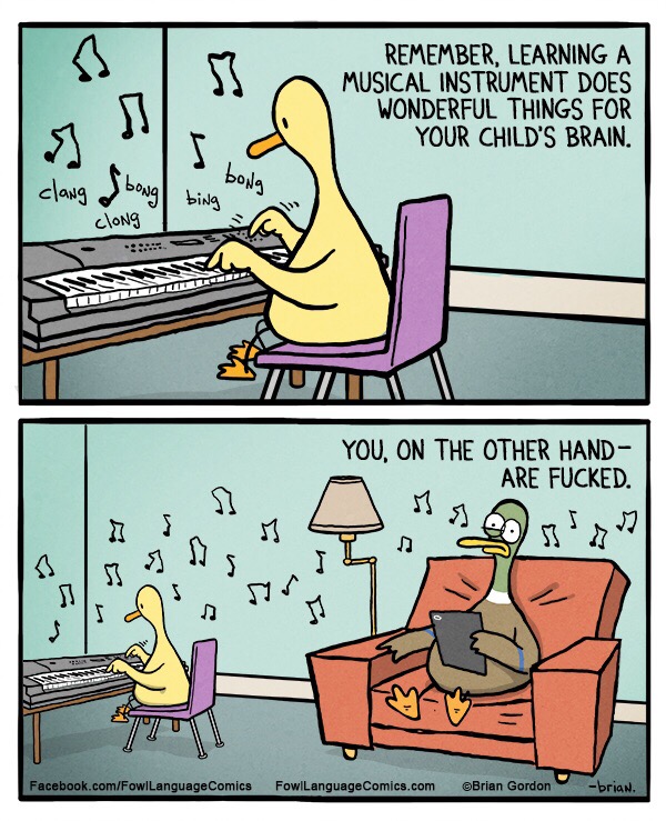 Fowl language comics