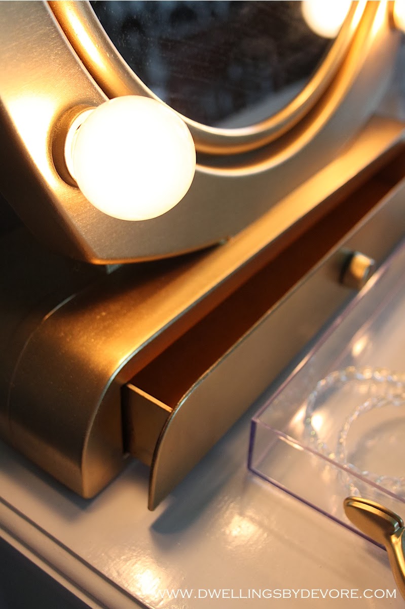 Dwellings By DeVore: Vintage Vanity Light