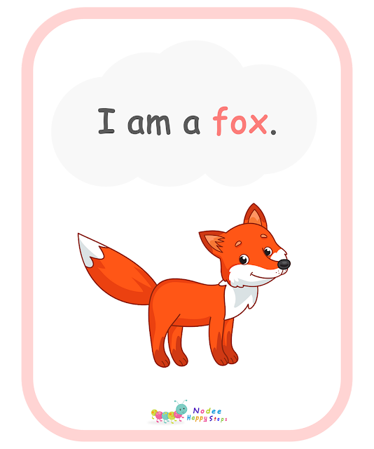 Guessing for Kids - Who am I? - I am a fox