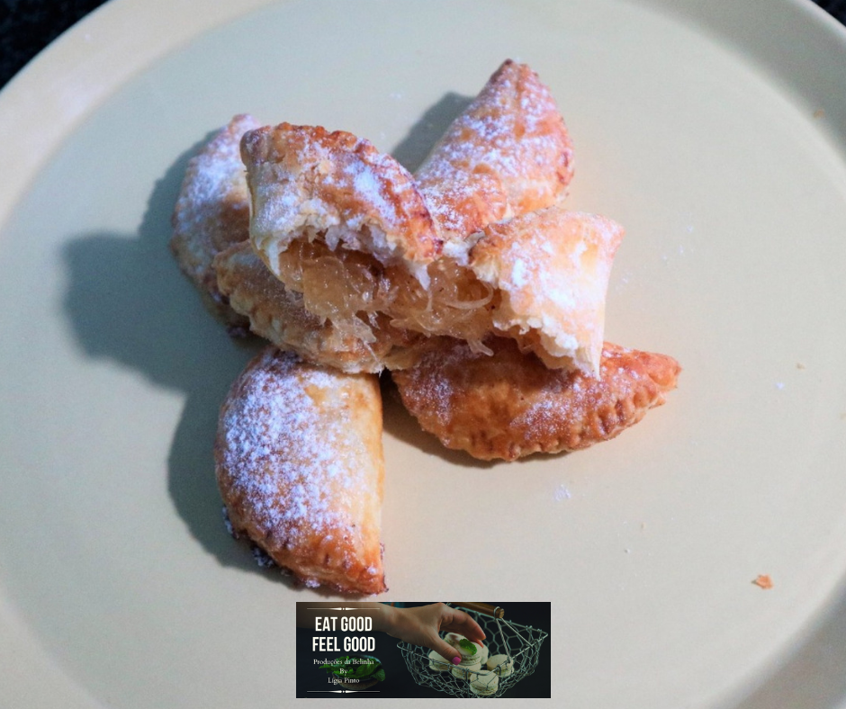 Pastéis folhados de chila Produções da Belinha