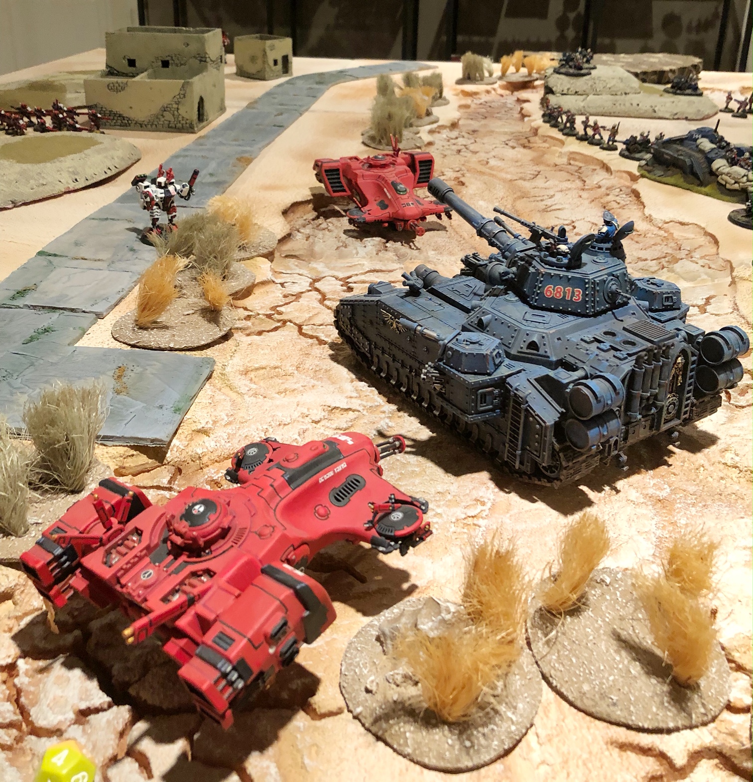 Fawcett Avenue Conscripts: Death of a Baneblade - 40k 8th Edition ...