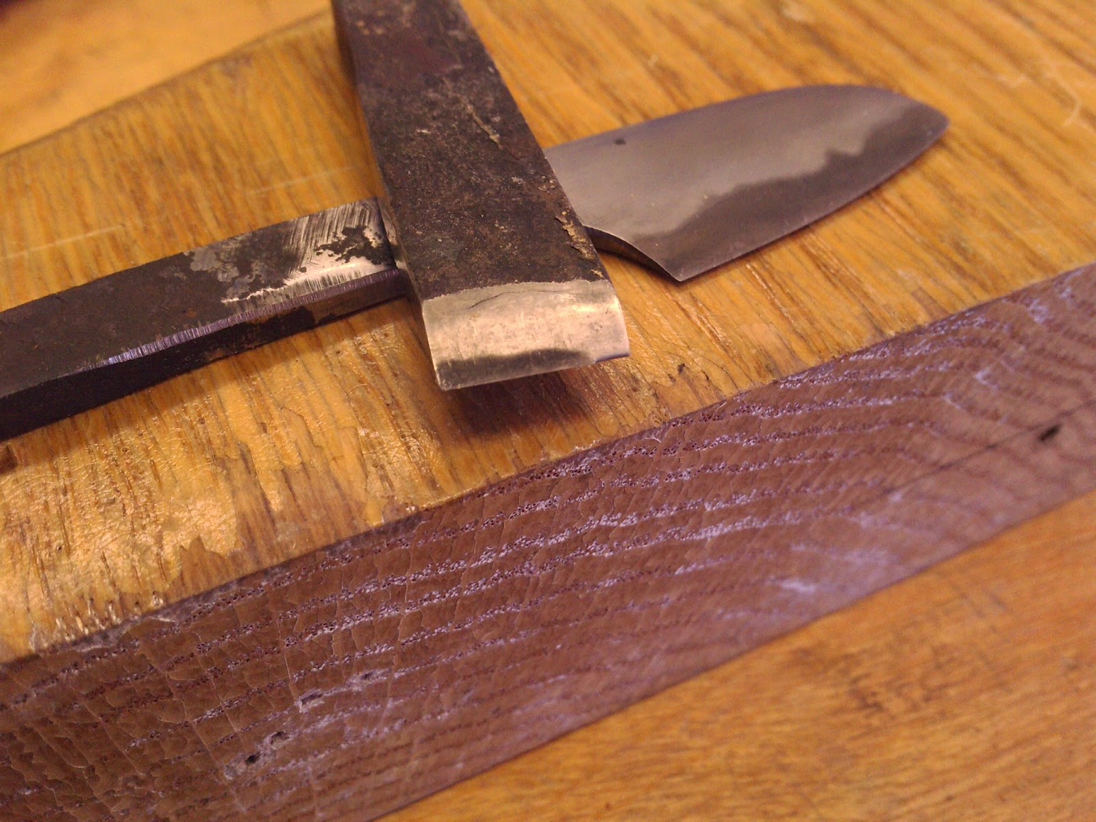 My peculiar nature: Forge welding file steel........ and some good ...