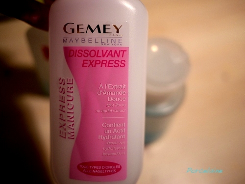 Dissolvants avec acétone, le match | Le Monde de Porcelaine