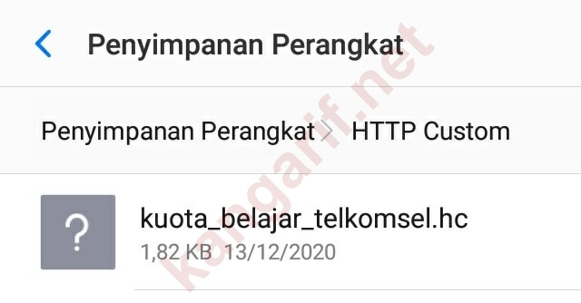 Cara Membuat Config HTTP Custom - Kangarif.net