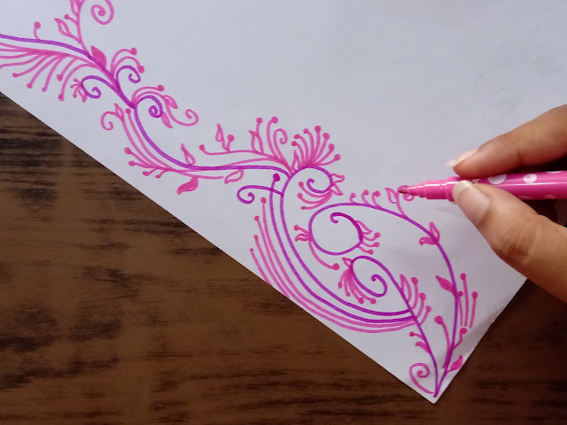 Dear Study: One side border design images | Border Decoration Design ...