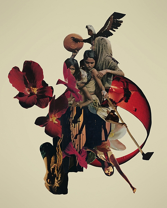 Il mondo di Mary Antony: Joe Castro - collage art