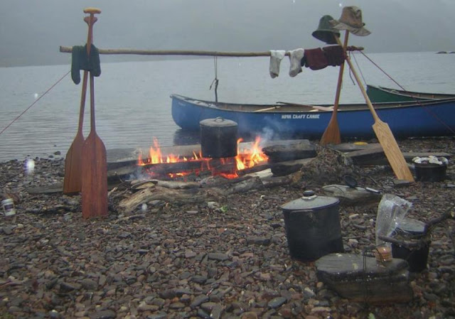 Paddle Making (and other canoe stuff): Paddle Cooking Tripods/Bipods