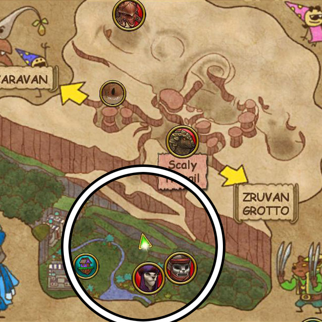 Mirage Zeke Quest Guide: Oases | Wizard101 - Swordroll's Blog ...