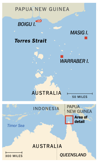 GeoGarage blog: Their islands are being eroded. So are their human ...