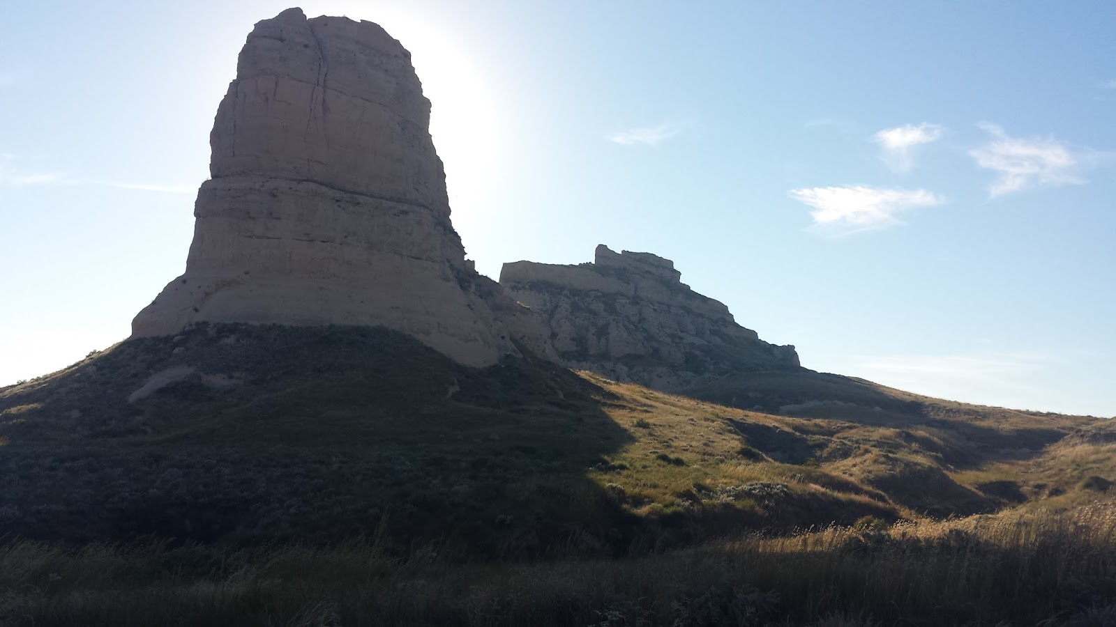 Running on Eddie: Jail and Courthouse Rock - Bridgeport, Nebraska