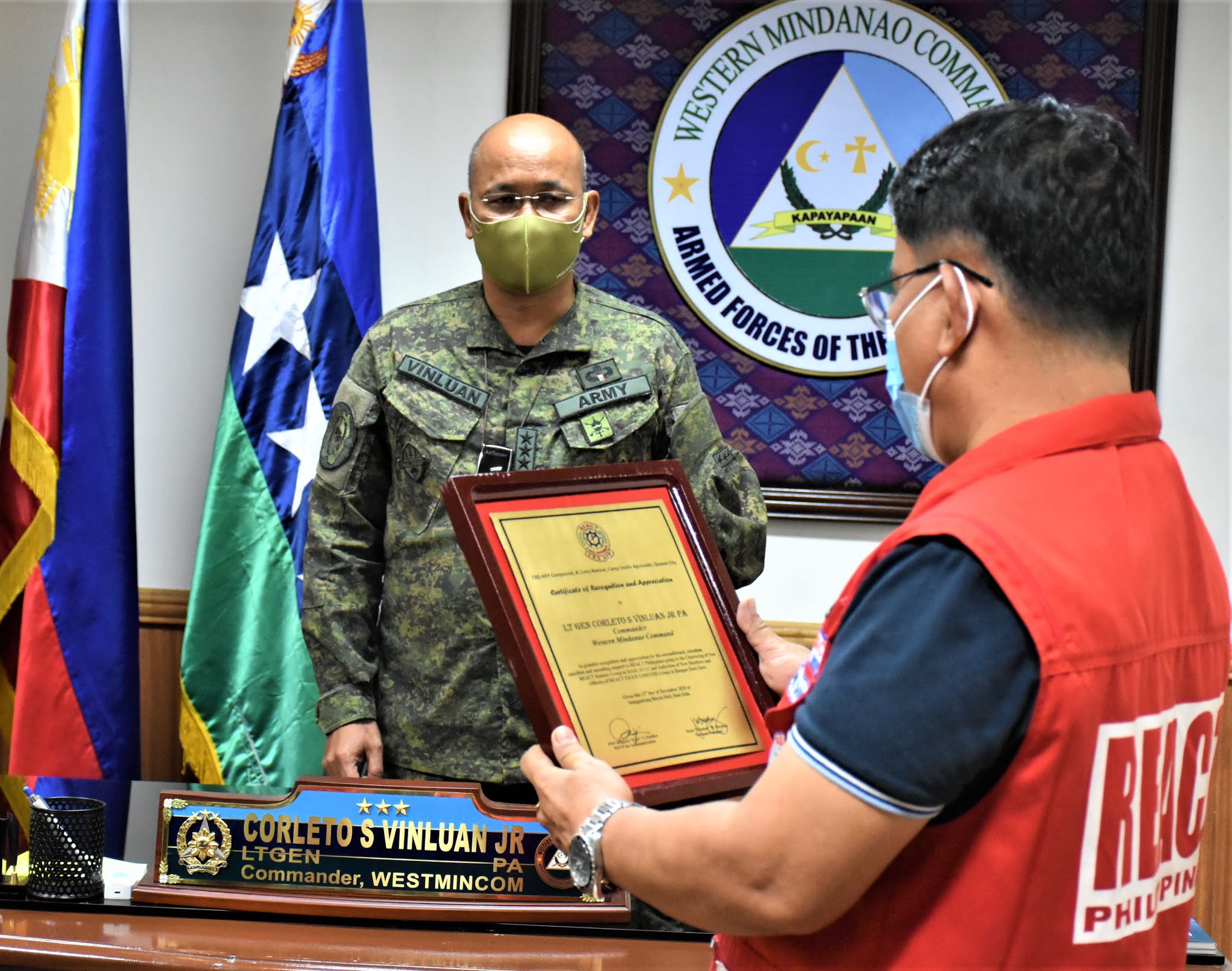 MINDANAO PAGADIAN FRONTLINE: REACT Philippines recognizes WestMinCom’s ...