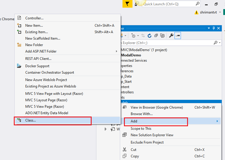 Model In Aspnet Mvc 5 ~ Programming With Shri