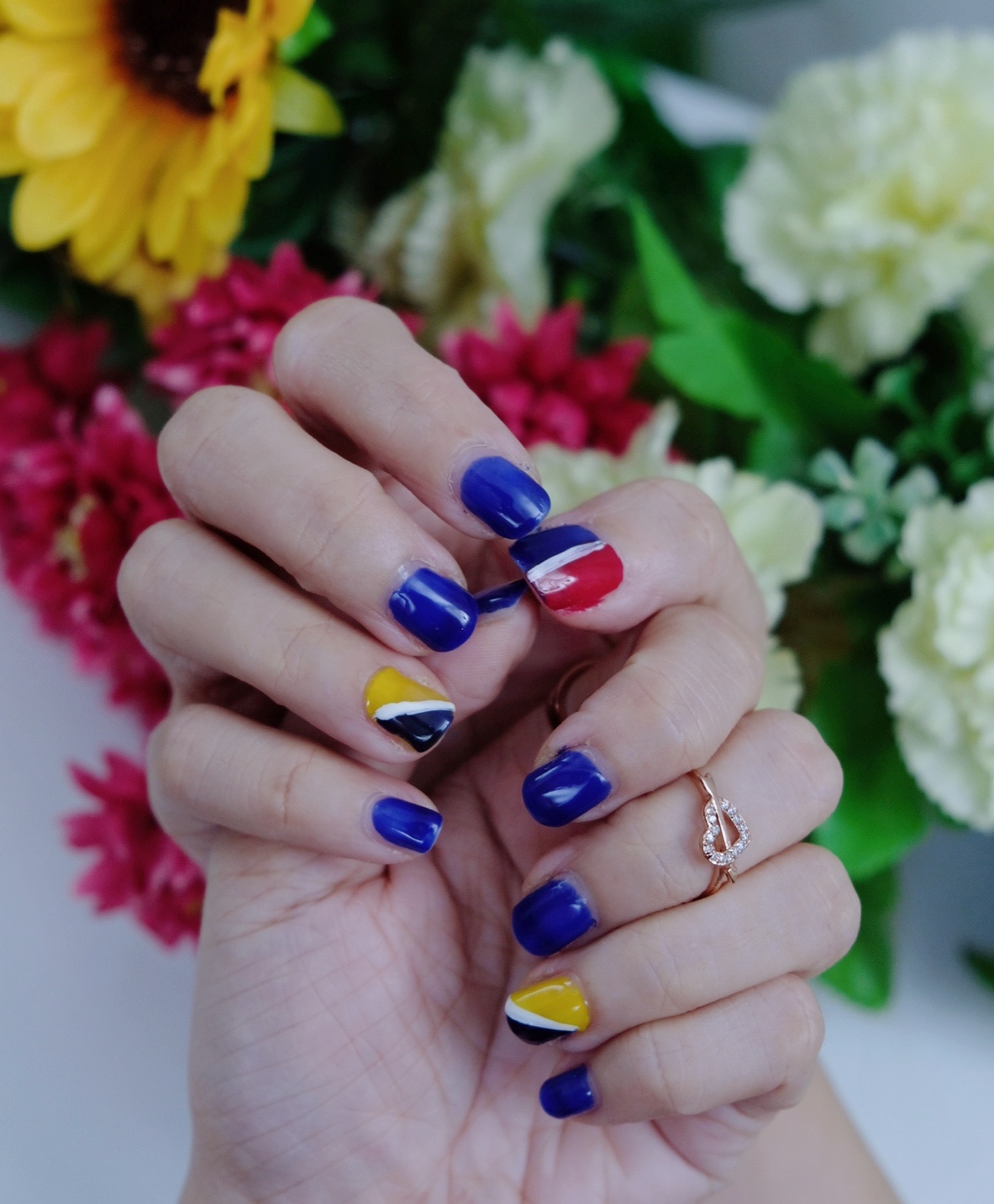 Polish Flag Nail Designs