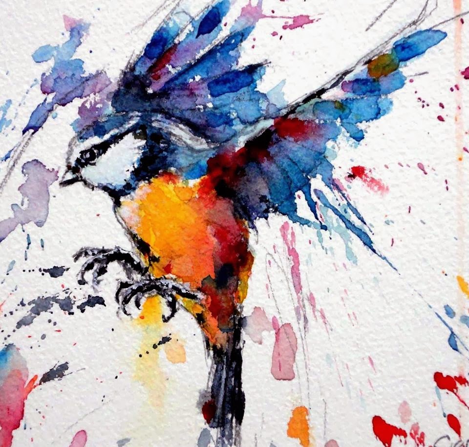 The Watercolour Log: Birds in Watercolour