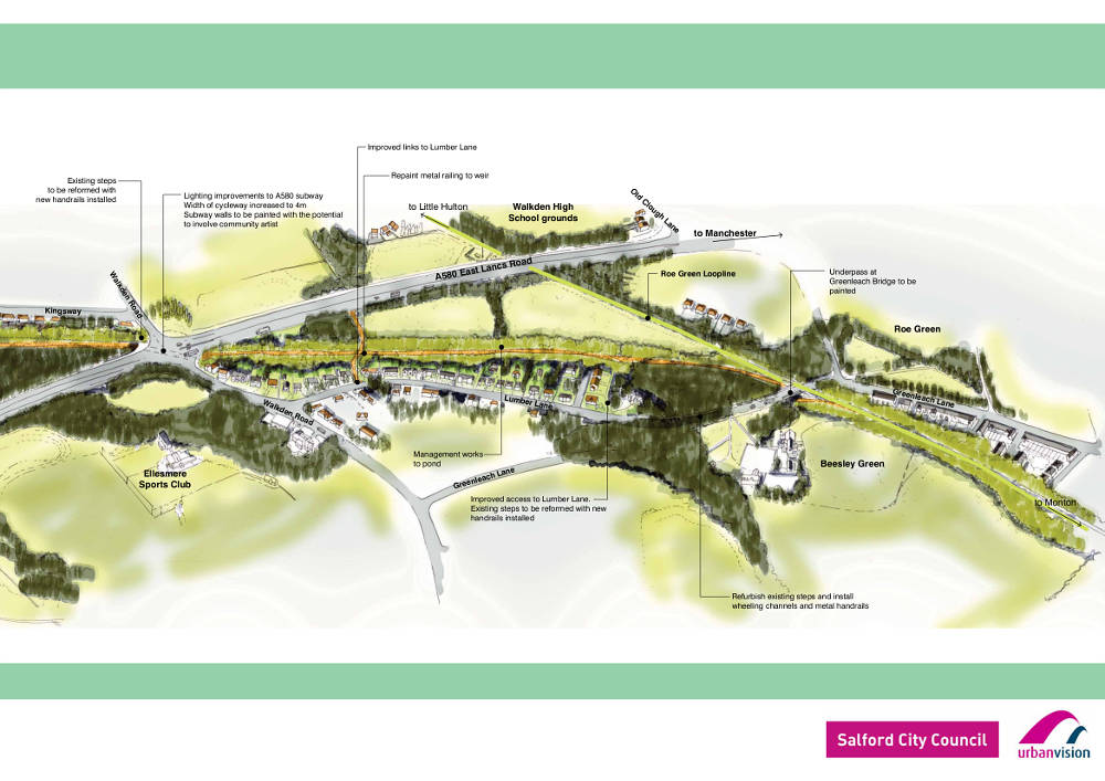 Mad Cycle Lanes of Manchester: Tyldesley Loopline consultation - 11th ...